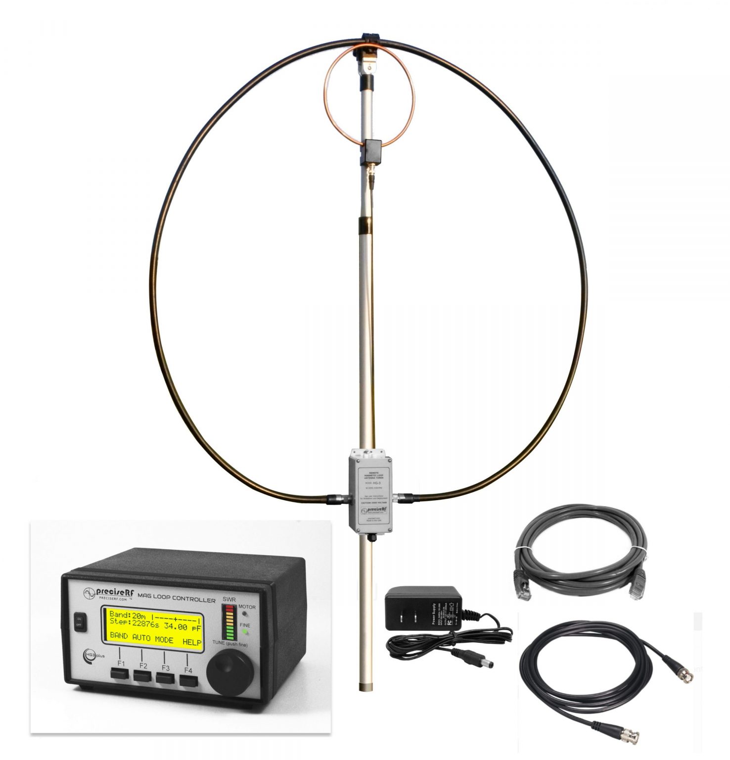 HG3 Stepper Mag Loop Antenna – PreciseRF
